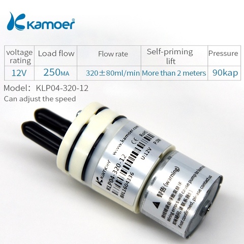 Buy Klp04 Mini Diaphragm Water Pump 12v 24v Micro Liquid Pump With ...