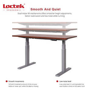 Buy Loctek Et201 Electric Dual-motor Height Adjustable Lift Sit Stand ...