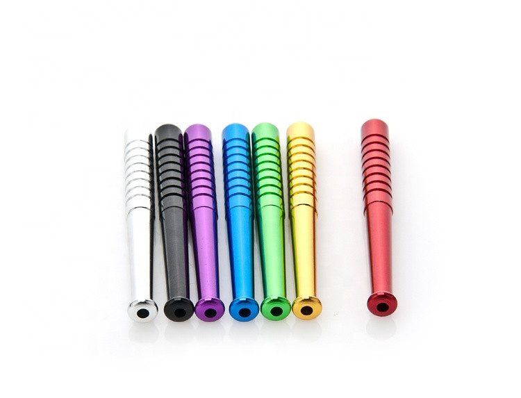Buy Metal Aluminum Baseball Bat Shape 78mm Length Dugout Weed Pipes ...