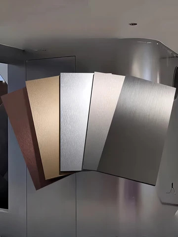 Buy Metal Wood Veneer Wall Panel Solid Waterproof Flame Retardant ...