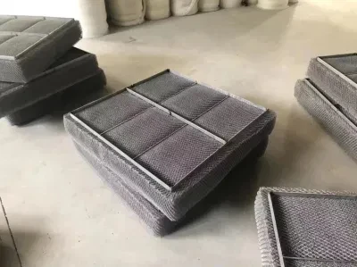 Buy Mist Eliminator Steel Demister Mesh Pads from Hebei Langjing ...
