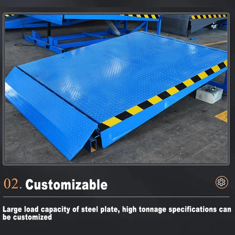 Buy Mobile Hydraulic Container Loading Dock Ramp Boarding Bridge /12ton ...