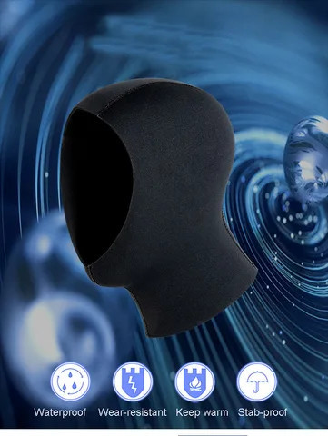 Buy Neoprene Wetsuit Hood Scuba Diving Hood 3mm/5mm For Men Women Dive ...