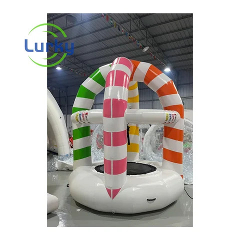 Buy New Design Inflatable Bungee Jumping Bed Customized Commercial ...