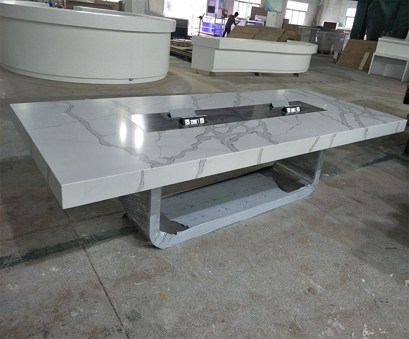 Buy Oem Quartz Stone Meeting Table High Quality Conference Table from ...