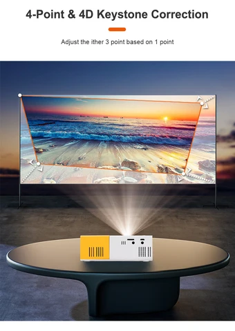 Buy Original Mini 4k 8k Auto Focus 300ansi Projector Low Latency Home ...