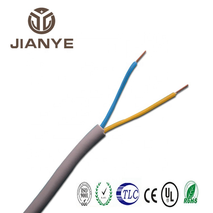 Buy Outdoor Cat3 Black Copper Drop Wire Telephone 2 Pairs Twisted Cable ...