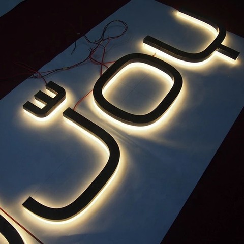 Buy Outdoor Commercial Led Signage Acrylic Channel Letter Sign 3d Sign ...
