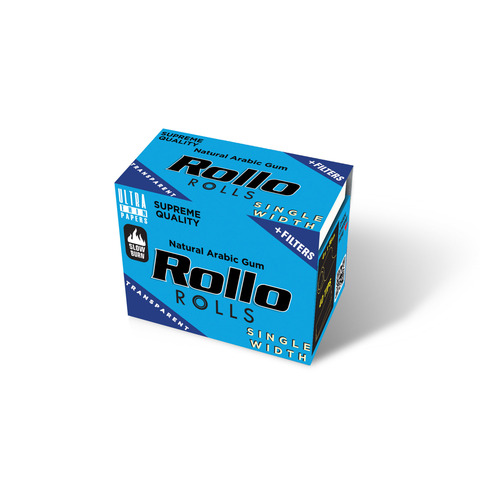 Buy Rollo Rolling Paper In Rolls - Transparent Single Width 36mm from ...
