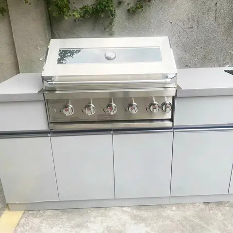 Buy Roof Bbq Grill Garden Backyard Sus 304 Stainless Steel Outdoor ...