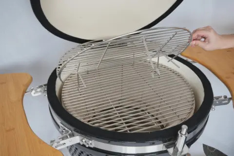 Buy Seb Cooking Grid Expander For Kamado Stainless Steel Stack Rack ...