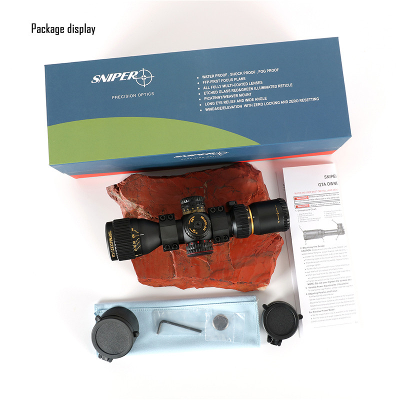 Buy Sniper Vt 3-12x32 Ffp Hunting Compact Optical Sight Tactical Sight ...