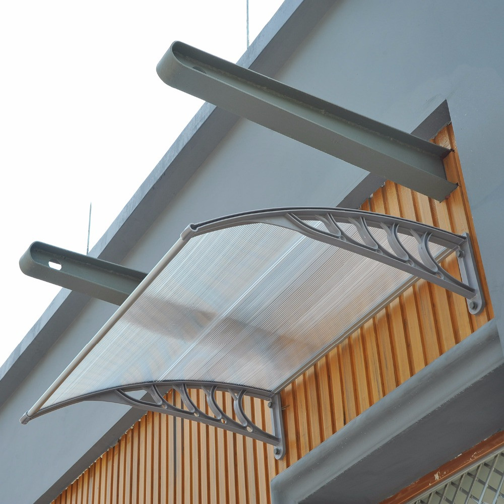 Buy Sun Protection Transparent Plastic Polycarbonate Window Awning ...