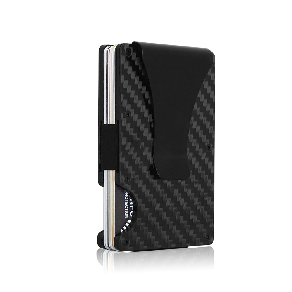 Buy The Best Selling Ultra-thin Rfid Real Carbon Fiber Card Wallet ...