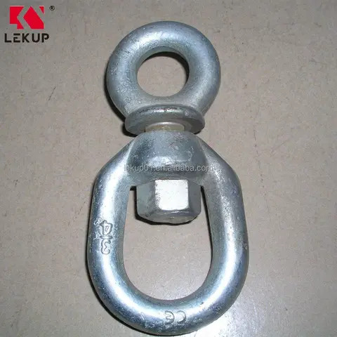Buy U.s. Forged Double Ended Swivel Eye Hook G401 Galvanized Eye To Eye ...