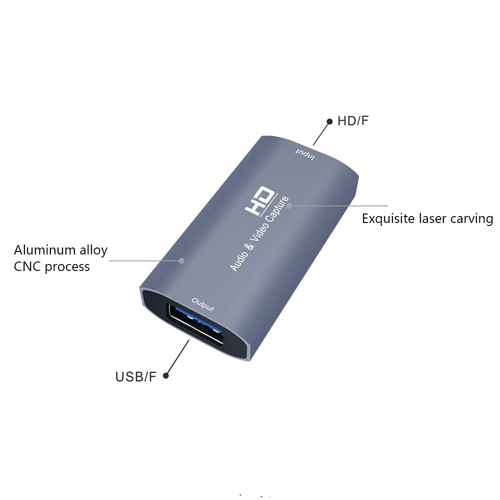 Buy Video Capture Card Hdm I To Usb Female To Female Full Hd For Live ...