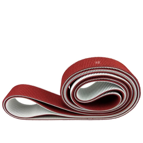 Buy Wave Grass Rough Surface Friction Non-slip Conveyor Pu Timing Belt ...