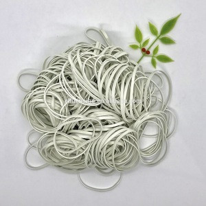 Buy White Color Rubber Band Elastic Rubber from CHUEN SING TRADING CO ...