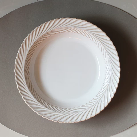Buy Wholesale Ceramic Round Oval Restaurant Dinner Plates And Bowl from ...