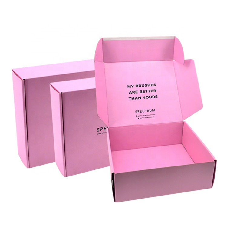 Buy Wholesale Customized Logo Shipping Corrugated Paper Cardboard Eco ...