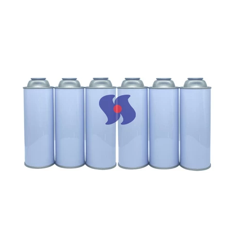 Buy Wholesale Straight Wall Empty Butane Gas Bottle Spray Can White ...