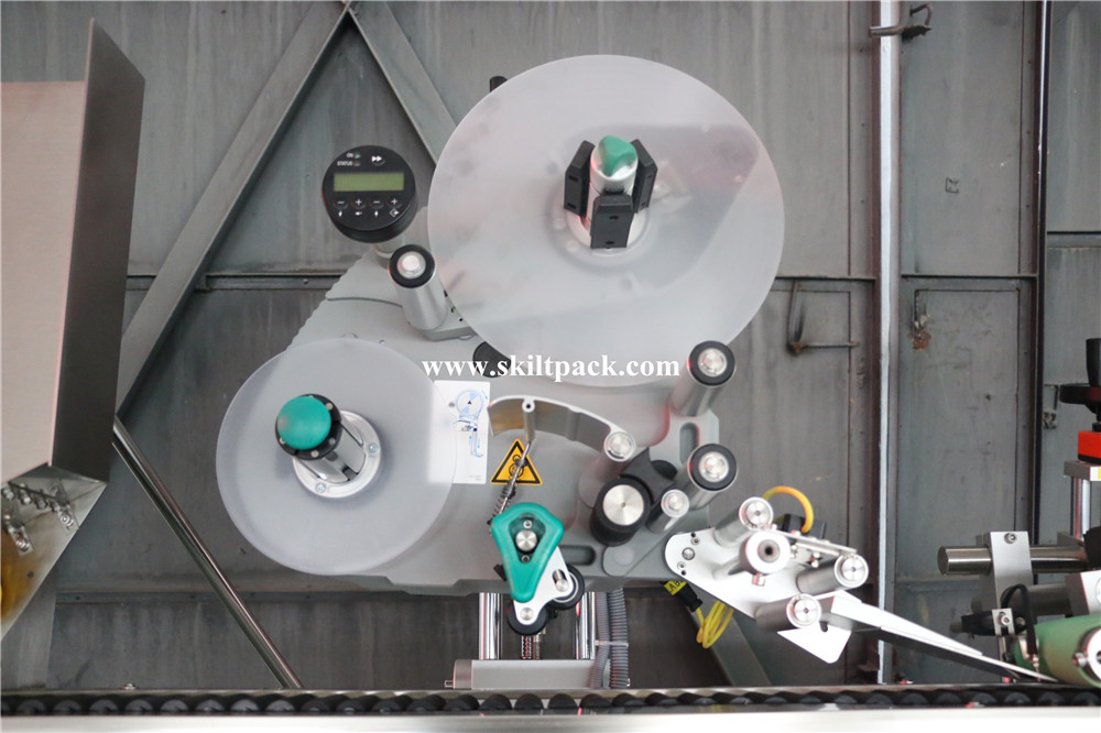 Buy With Feeder Full Automatic Crayon Sticker Wrap Around Labeling ...