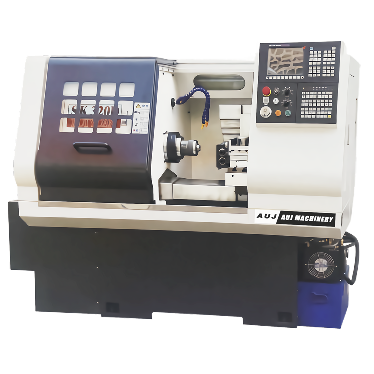 Buy Sk320d Flat Bed Cnc Lathe Machine from zhejiang auj precision ...