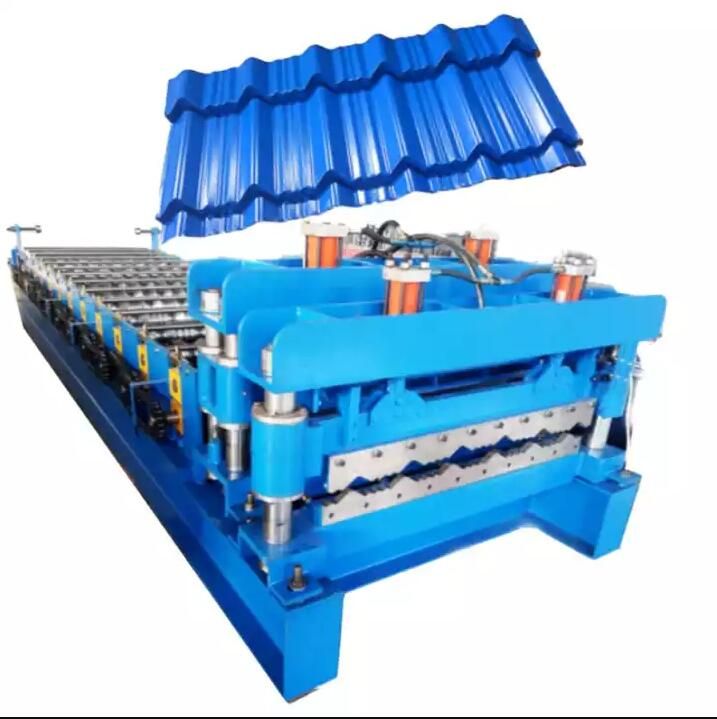 Buy Glazed Tile Steel Roofing And Wall Panel Roll Forming Machine ...