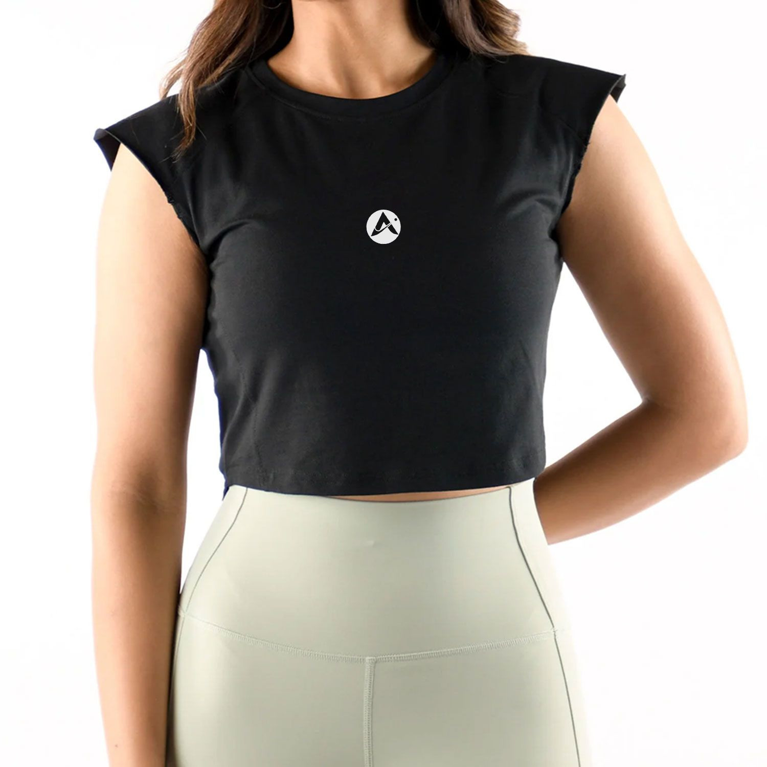 Buy Ab Women Gym Fitness Skin Fitted Athelete Style Crop Top Sty # 04 ...