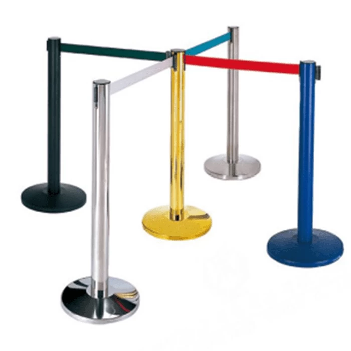 Buy Stainless Steel Retractable Rope Barrier from Qiao Song Technology ...