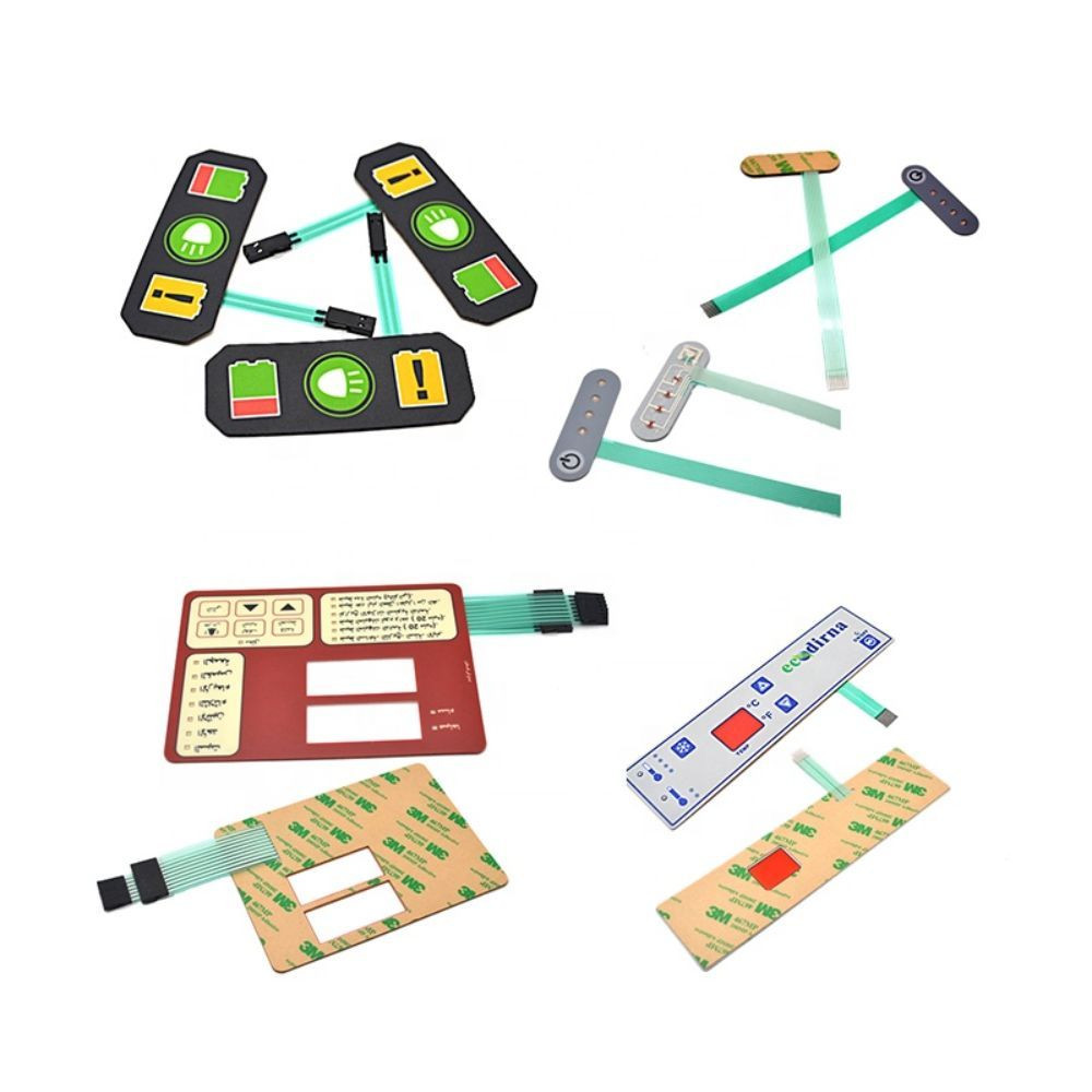 Buy Customized Push Button Membrane Keypad Waterproof Membrane Switch ...