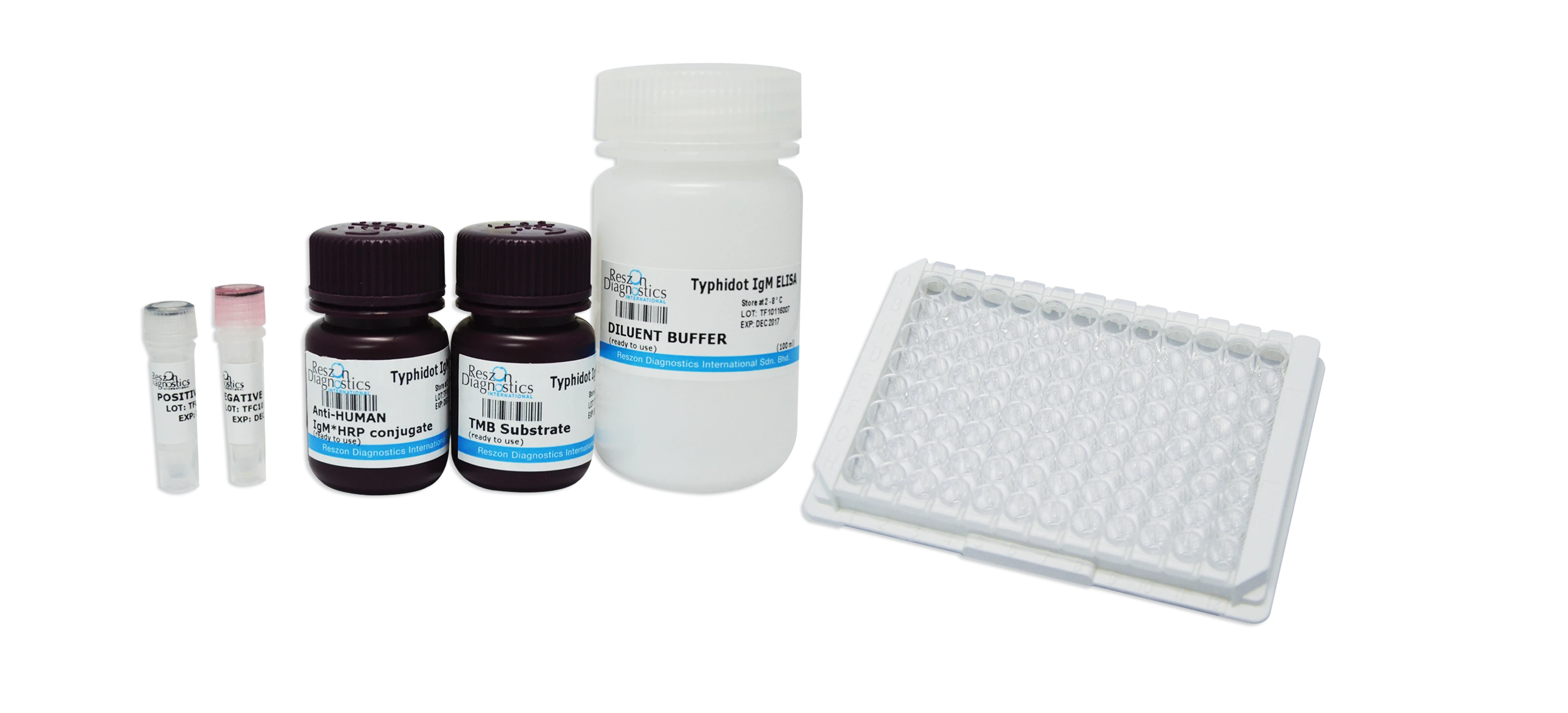 Buy Typhidot (typhoid Fever) Elisa Test Kits from Reszon Diagnostics ...