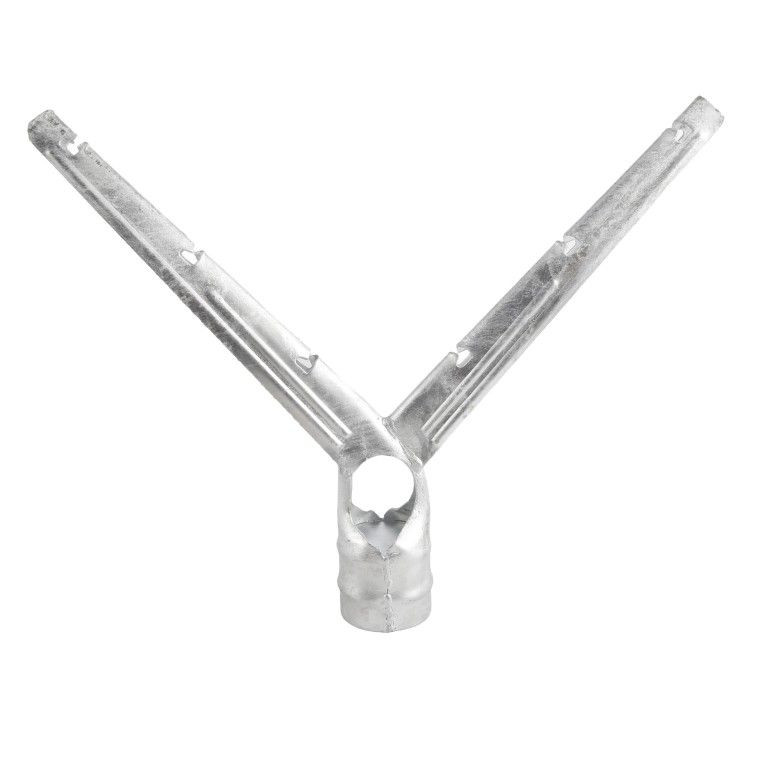 Buy Double Arm Barb Wire/ V-barb Arm (galvanized Steel) from DuraLink ...