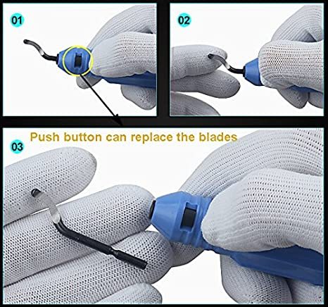 Buy 360 Degree Rotary Deburr Blades, Deburring Remover External Chamfer ...