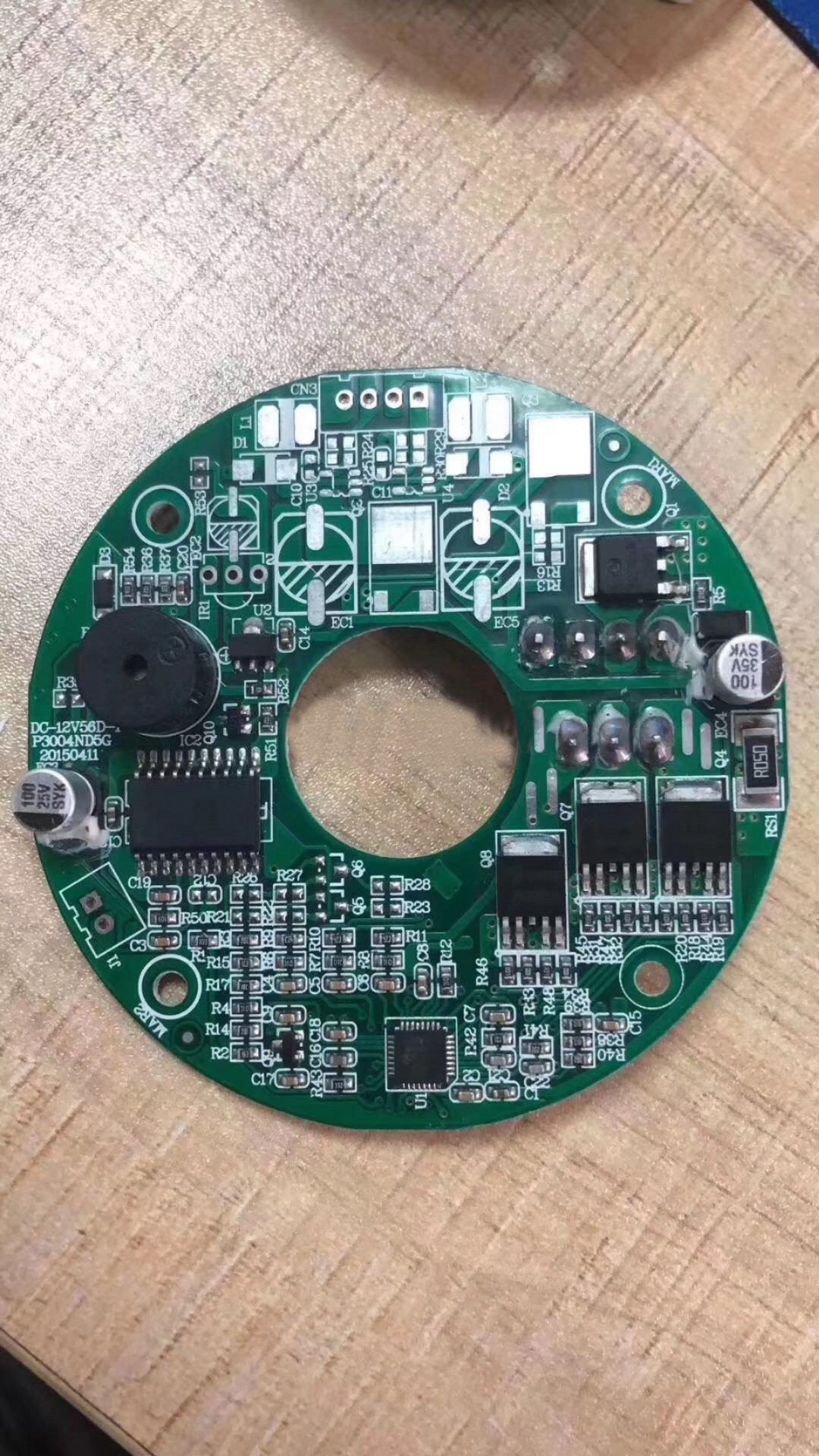 Buy 60w Ceiling Fan Control Circuit Boards Brushless Fan Pcb With ...