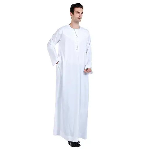 Buy 8001 Loose And Breathable Traditional Muslim Men Prayer Qatari ...