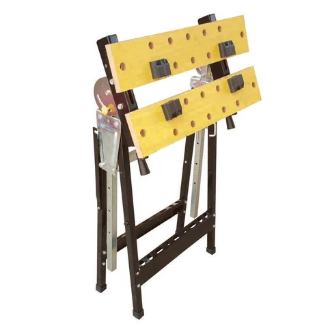 Buy Adjustable Woodworking Table Work Bench Stand Saw Horse Portable ...