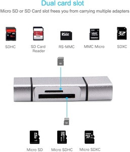 Buy All In One Card Reader Tf Ms M2 Xd Cf Tf Sd 3 In 1 Micro Usb Otg ...