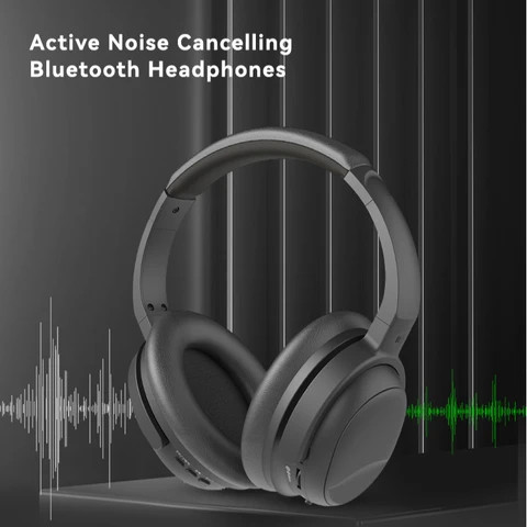 Buy Anc Wireless Headphones Bt5.0 40mm Driver Unit Headsets 30h Music ...