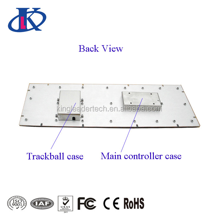 Buy Anti-vandalism Black Metal Keyboard With Function Keys And Number ...