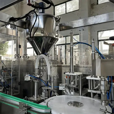 Buy Automatic 200gr Heated Hopper Tomato Paste Ketchup Thick Paste ...