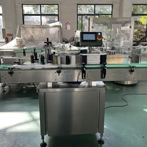 Buy Automatic Round Bottle Sticker Label Printing Labelling Machine For ...