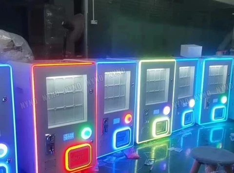 Buy Automatic Tattoo Card Vending Machine Cash Or Coin Operated Sticker ...