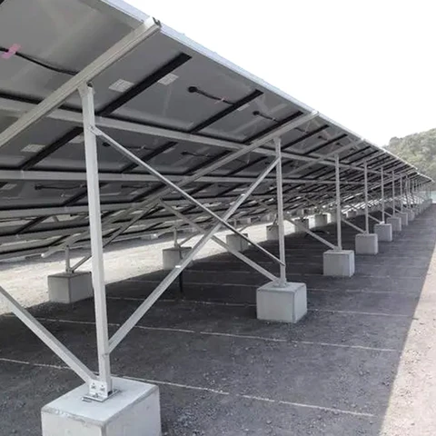 Buy Automatic Tracking Seasonal Tilt Solar Rack With Steel Bracket Bipv ...