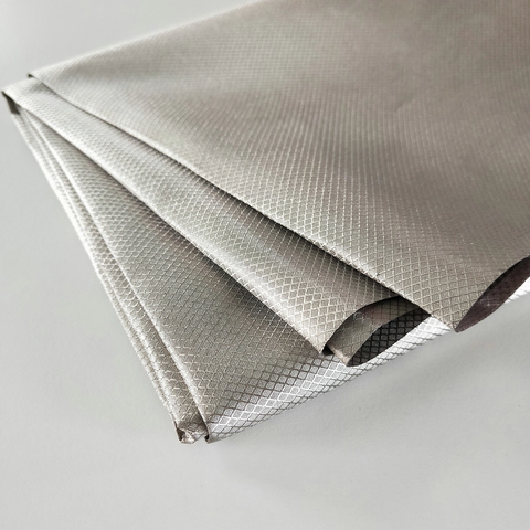 Buy Black And Silver Faraday Shielded Fabric Radiation Protection ...