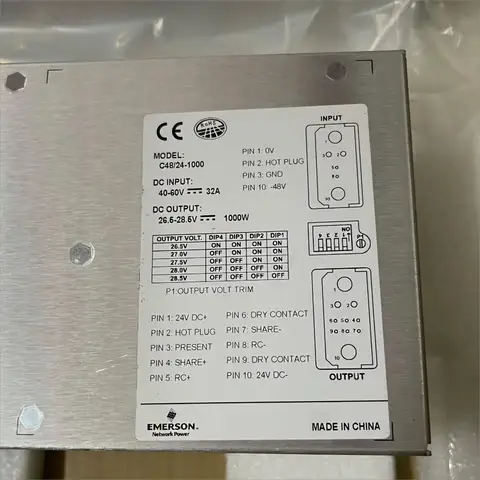 Buy C48/24-1000 Communication Power Supply Rectifier Module For Emerson ...