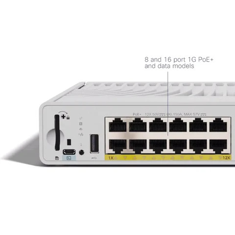 Buy C9200cx-8uxg-2x-e 9200cx 4-port Mgig And 4-port 1g 2x10g Upoe ...
