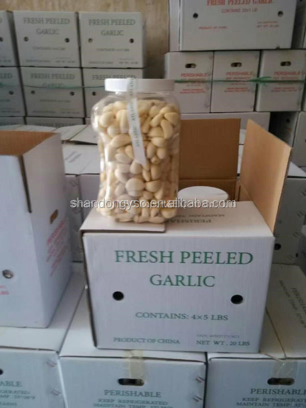 Buy Chinese Fresh Peeled Garlic, Vacuum Packed Peeled Garlic Cloves ...