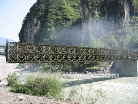 Buy Compact 100/200 Bailey Bridge, Portable Steel Bridge from Jiangsu ...