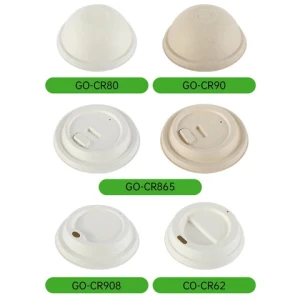 Buy Compostable Sugarcane Paper Pulp Molded Disposable Coffee Cup Cover ...
